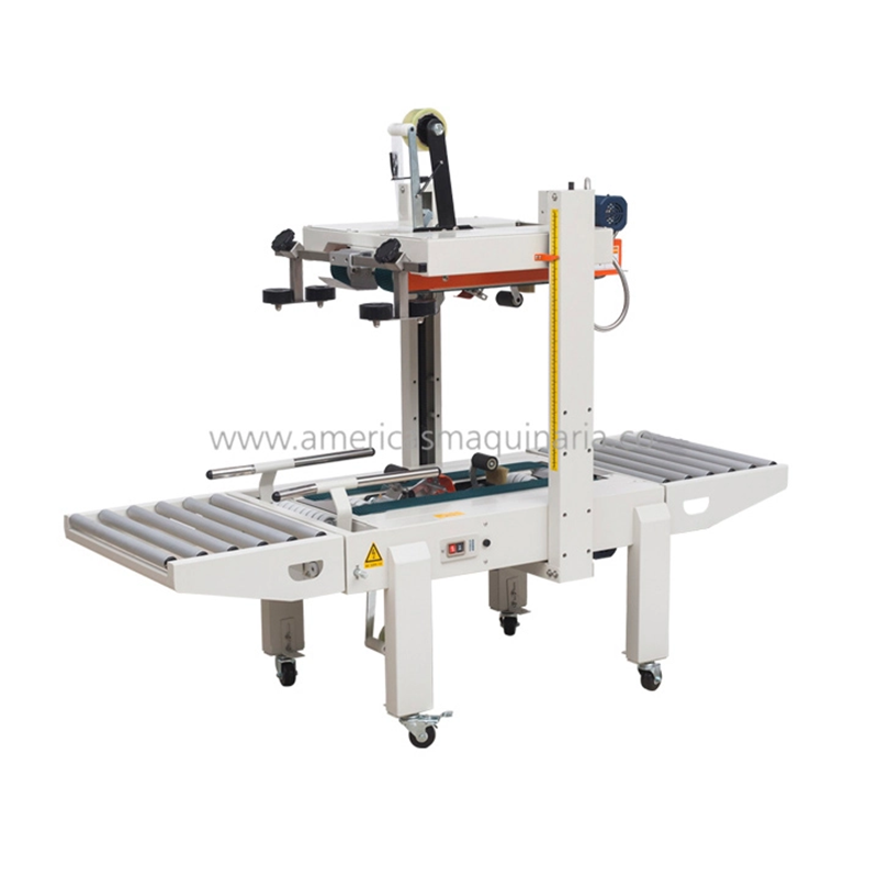 Encintadora de cajas: estabilidad y precisión